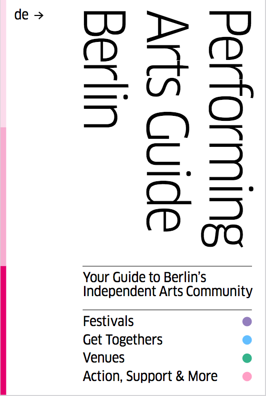 Performing Arts Guide Berlin | Performing Arts Programm Berlin
